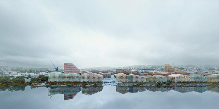 COBE unveils winning design for mixed-use hub in nyhavna