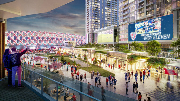 populous breaks ground on indy 'eleven park' multipurpose stadium ...