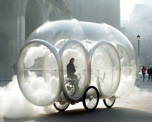 ulises projects giant rainbows from roman colosseum using AI