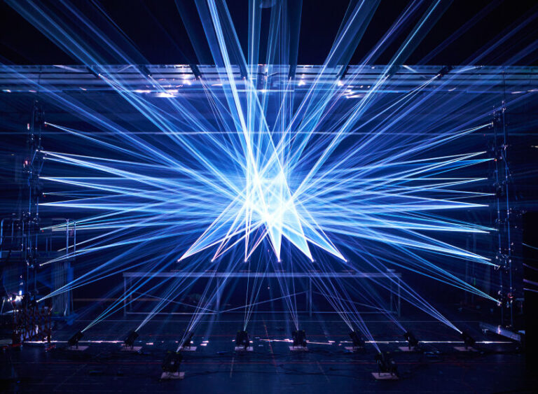 teamLab's kaleidoscopic laser light scenography for opera 'turandot ...