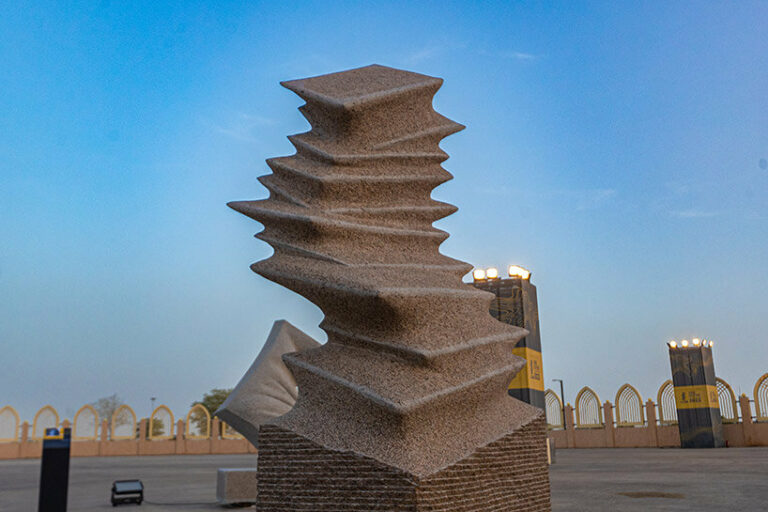 artists unite in saudi arabia for tuwaiq sculpture 2023 to explore 'energy of harmony'