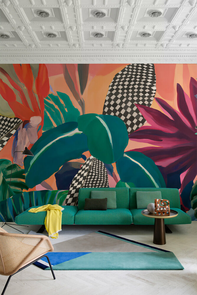 wall&deco unravels emotional contemporary wallpaper collection