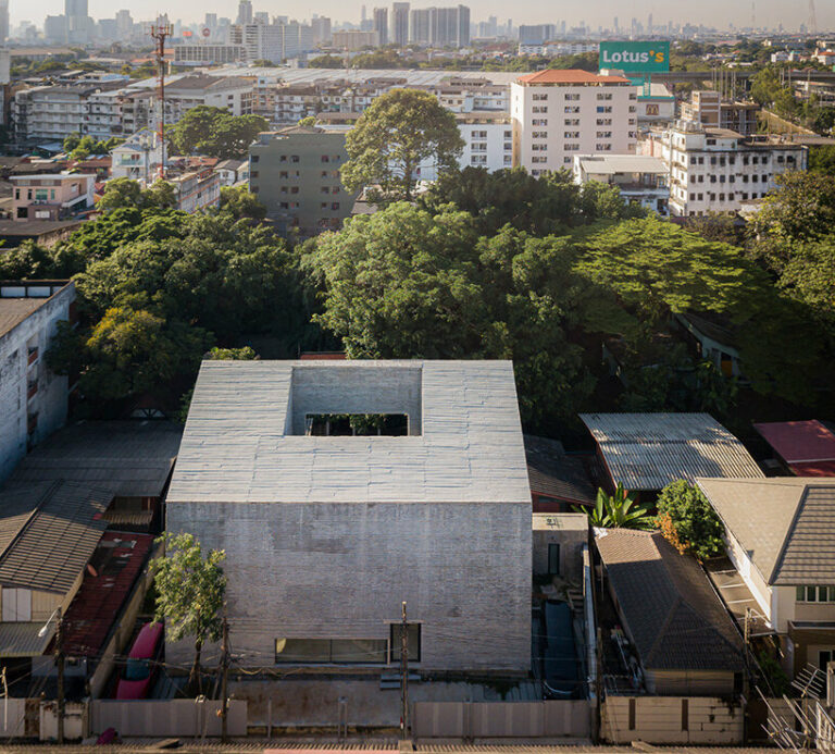 boonserm premthada's recycled brick residence in thailand features ...