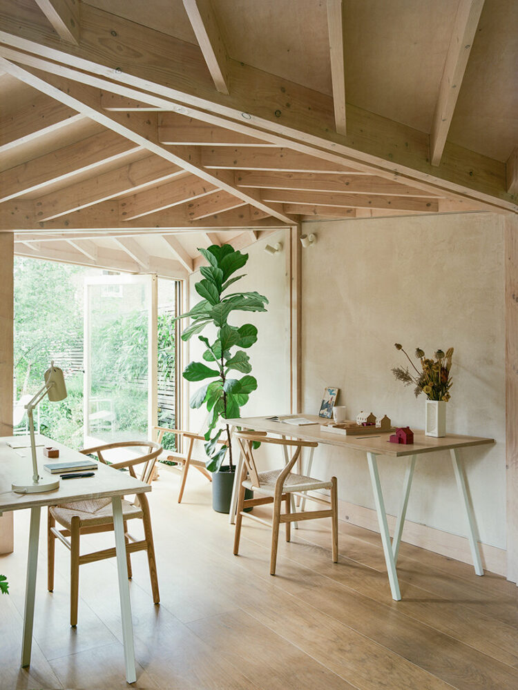 new practice ByOthers hand-builds its garden studio in london