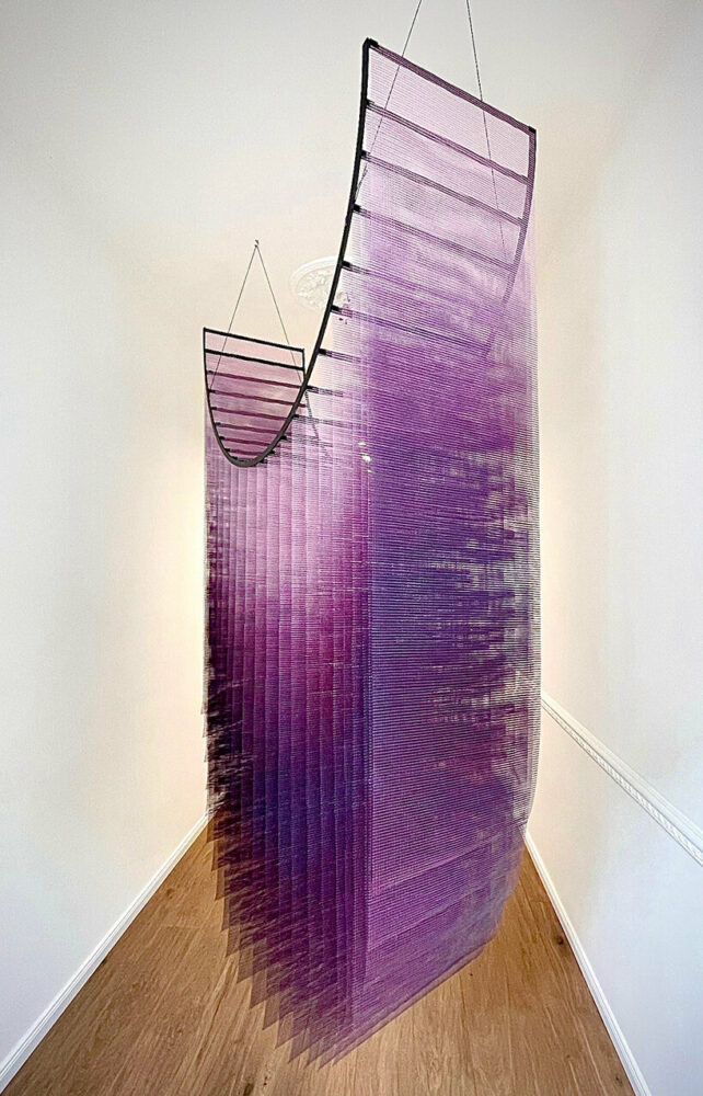 unveiling 'abstract experience' at danysz gallery in paris