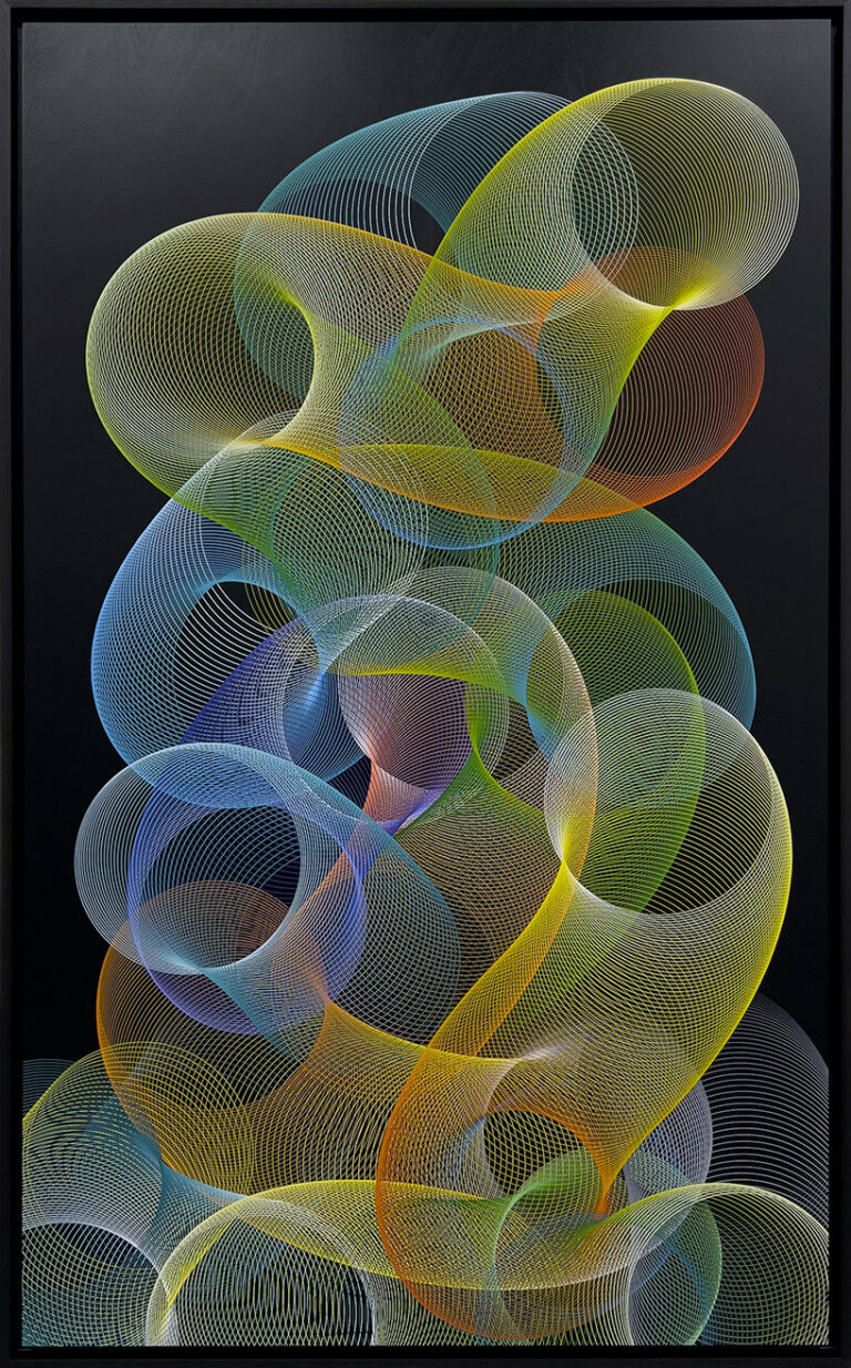 unveiling 'abstract experience' at danysz gallery in paris