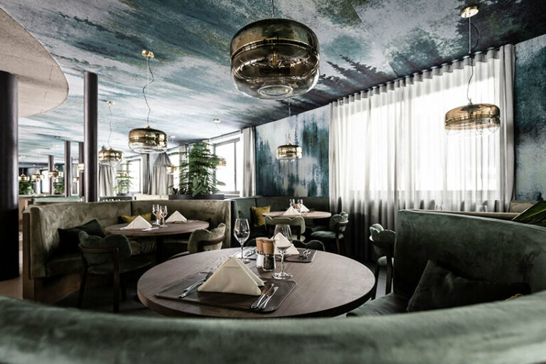 falkensteiner family resort lido gets uplifted with a playful roofscape