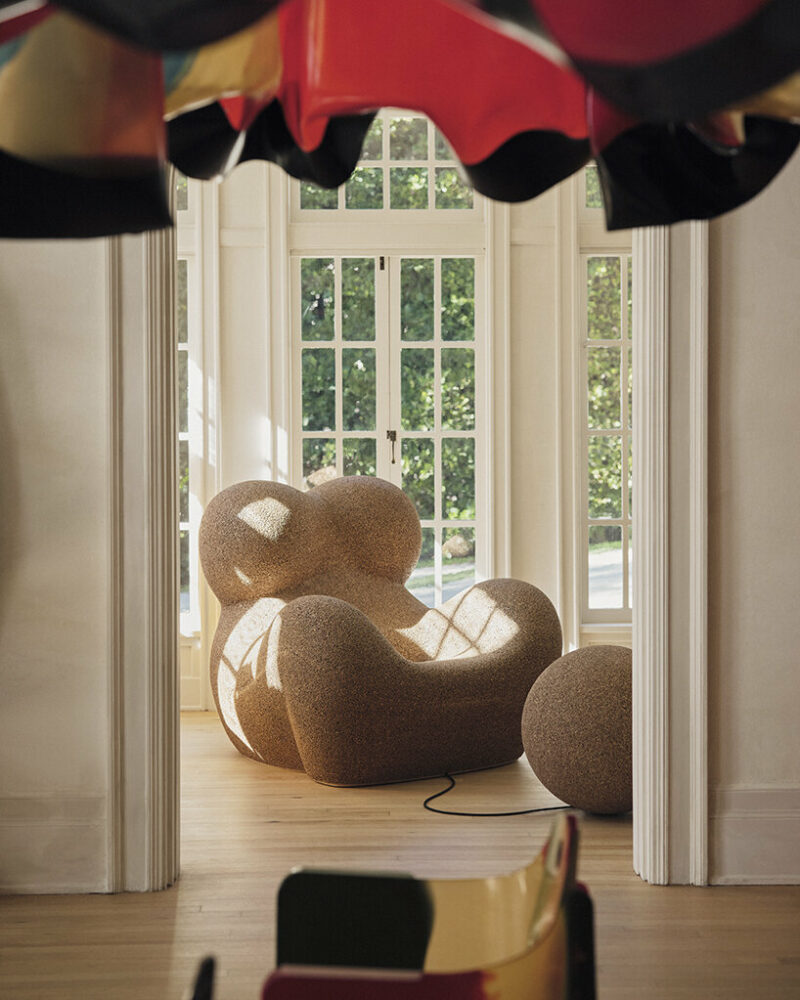 gaetano pesce's radical designs shows in LA exhibition 'dear future'