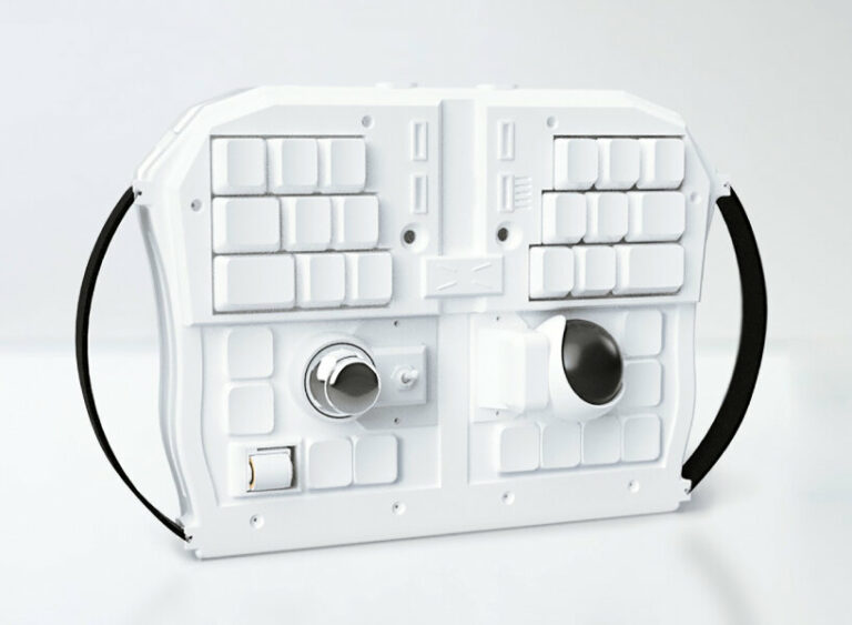 transformable winged keyboard 'grabshell' folds into a game-ready ...