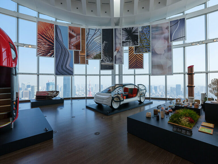 'heatherwick studio: building soulfulness' exhibition on view in japan