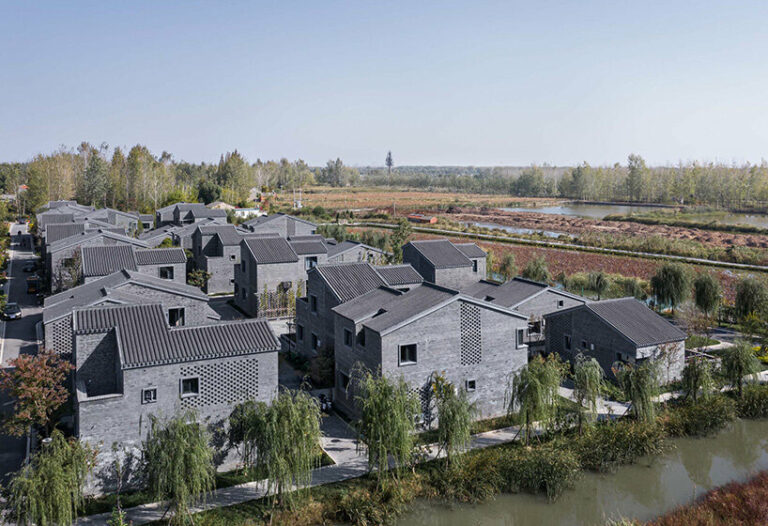 atelier zhouling plans a new 'old village' community in rural china