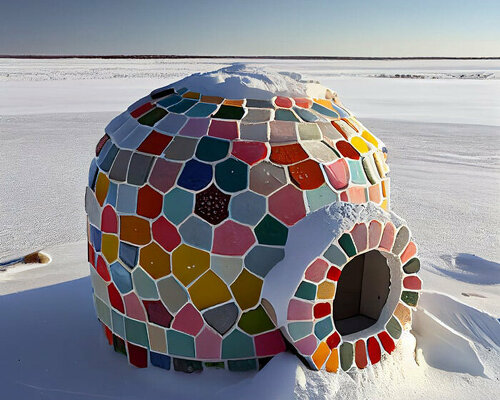 3D printed structures revive coral city in yongwook seong’s AI art