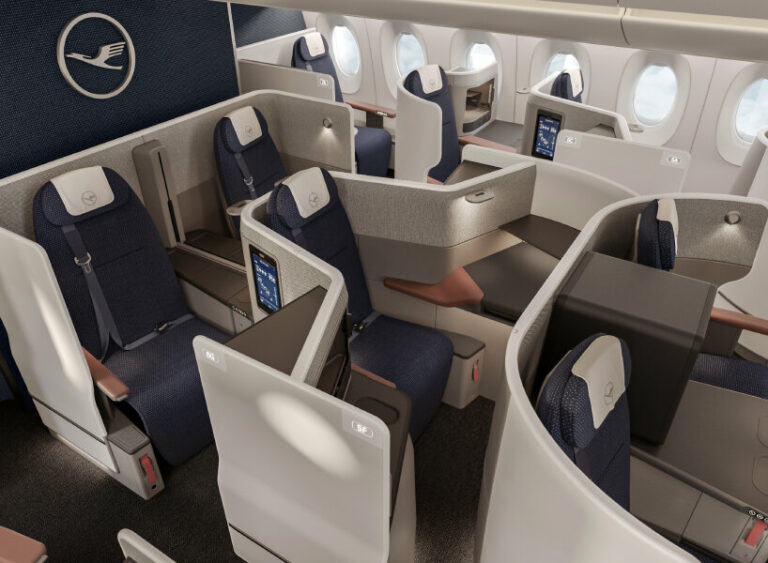 pearson lloyd and lufthansa unveil multifaceted, tech-driven seats for ...