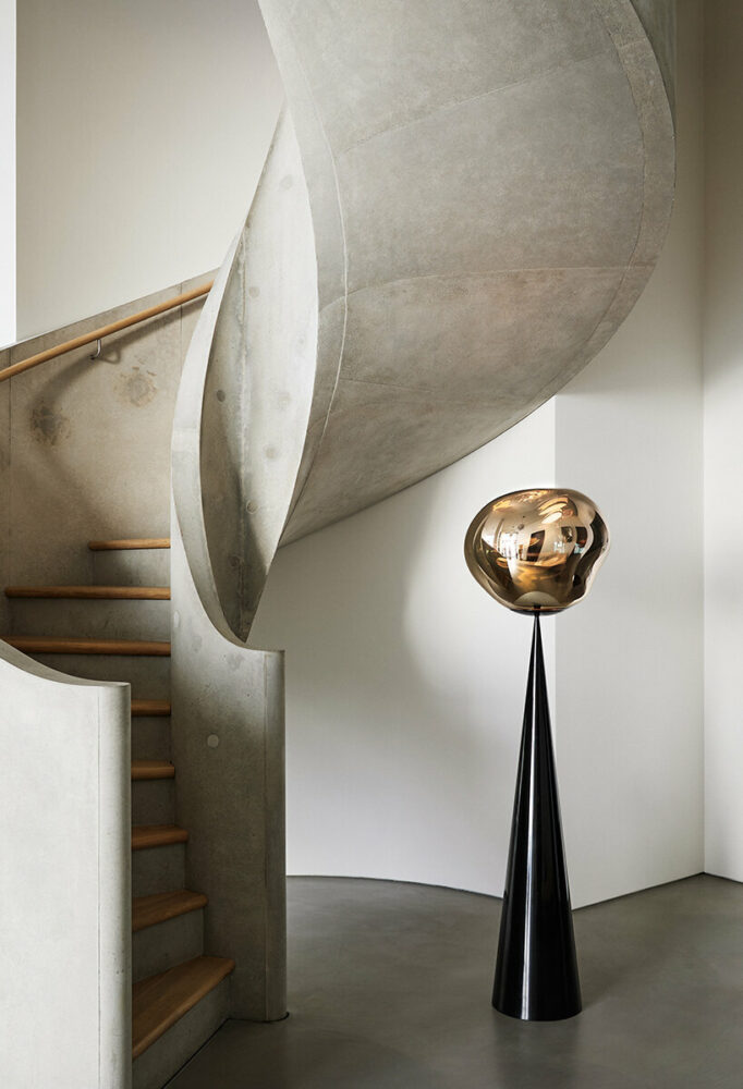 tom dixon's design research studio translates lighting as sculptural ...