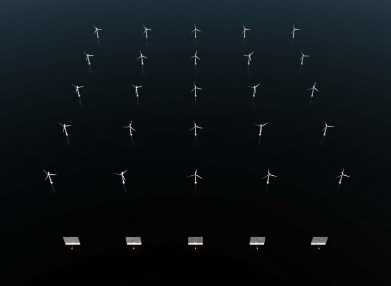 floating 'windcatcher' power plant with multiple turbines electrifies ...