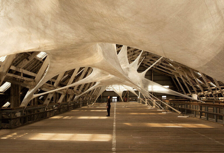 numen/for use stretches giant installation across dockyard chatham