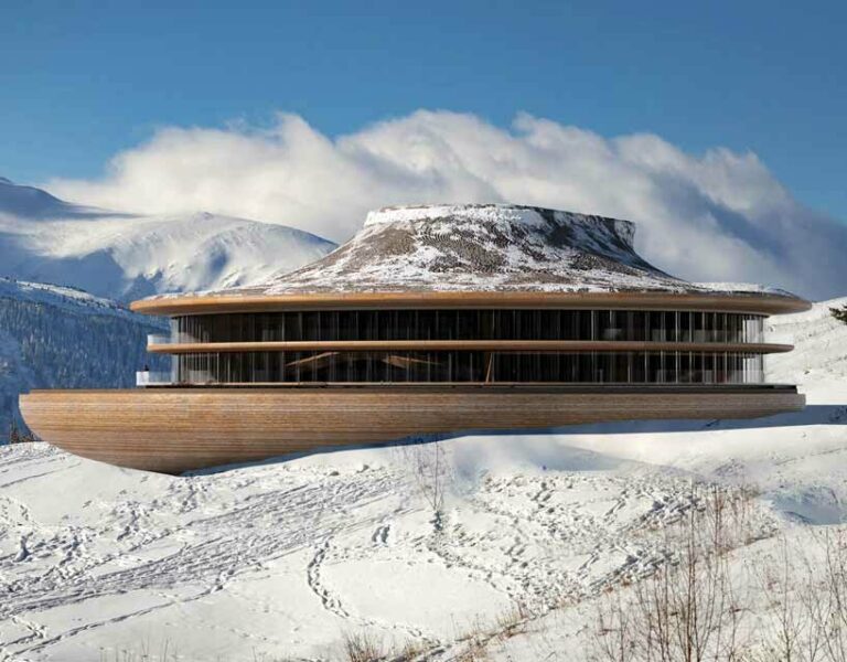 resembling a grand vessel, MAKHNO studio's hotel sails through the ...