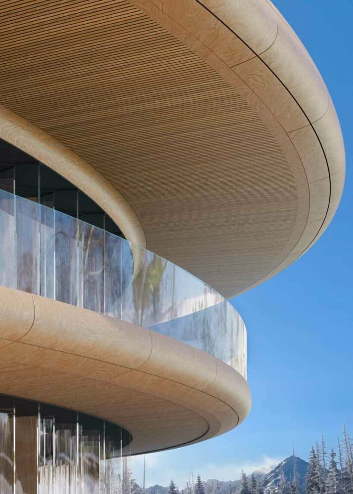 resembling a grand vessel, MAKHNO studio's hotel sails through the ...