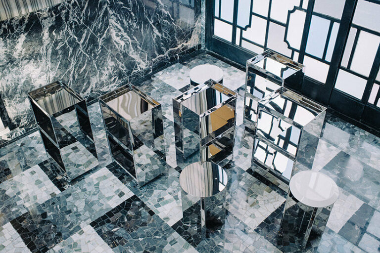 LAUFEN joins forces with NM3 for kaleidoscopic all-stainless steel ...