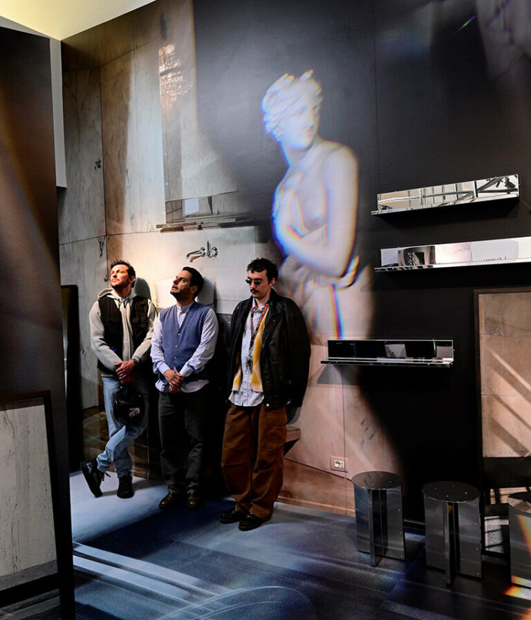 LAUFEN joins forces with NM3 for kaleidoscopic all-stainless steel bathroom series