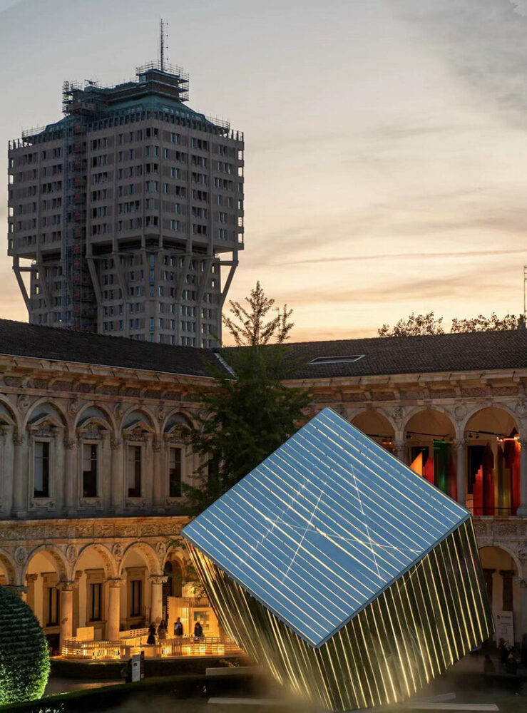 MAD architects' AR-powered 'momentum' installation at MDW2023