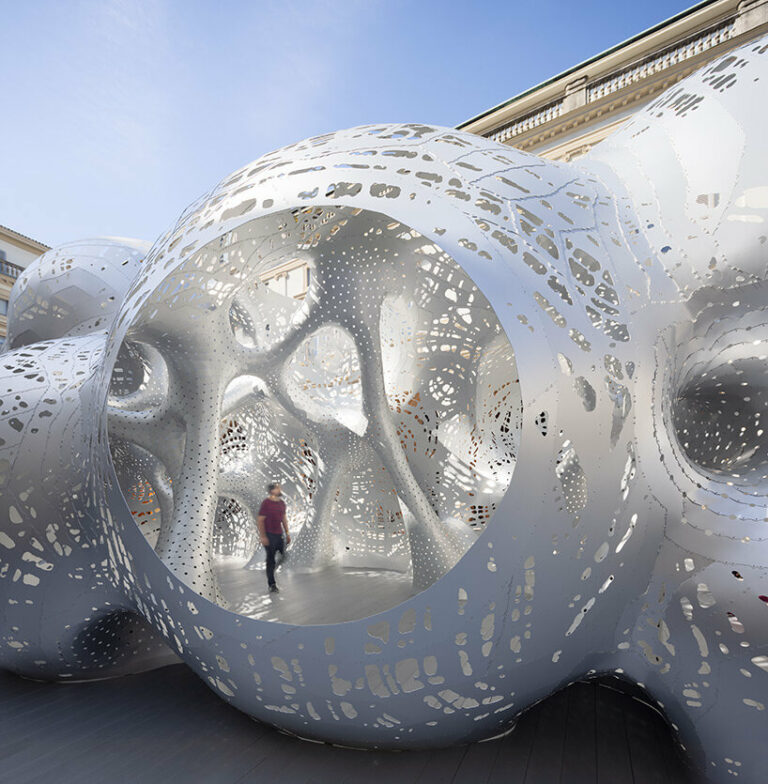 louis vuitton pavilion by MARC FORNES / THEVERYMANY bubbles up at milan ...