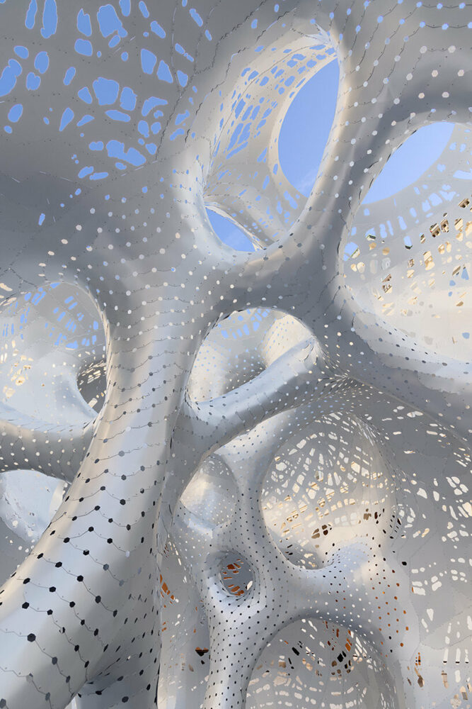 louis vuitton pavilion by MARC FORNES / THEVERYMANY bubbles up at milan ...