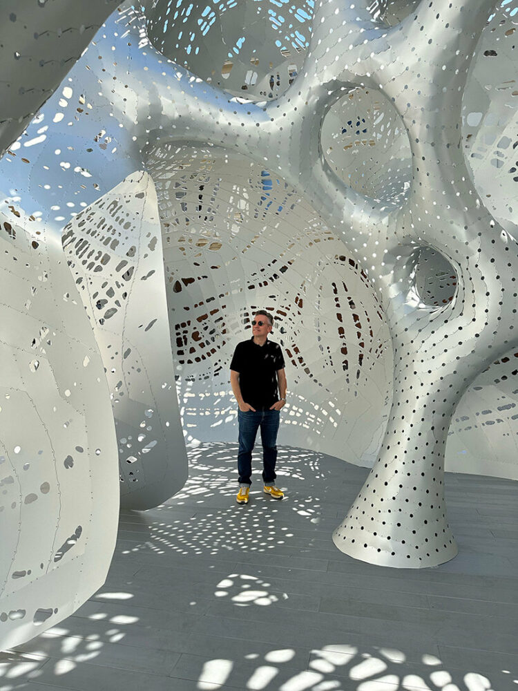 louis vuitton pavilion by MARC FORNES / THEVERYMANY bubbles up at milan ...
