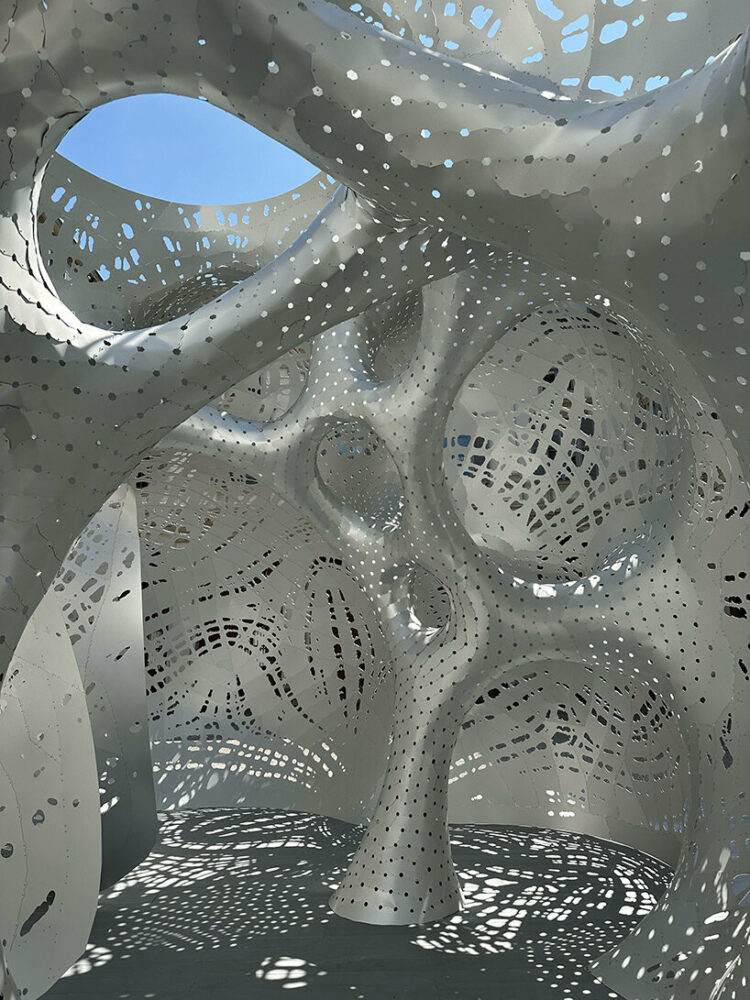 louis vuitton pavilion by MARC FORNES / THEVERYMANY bubbles up at milan ...