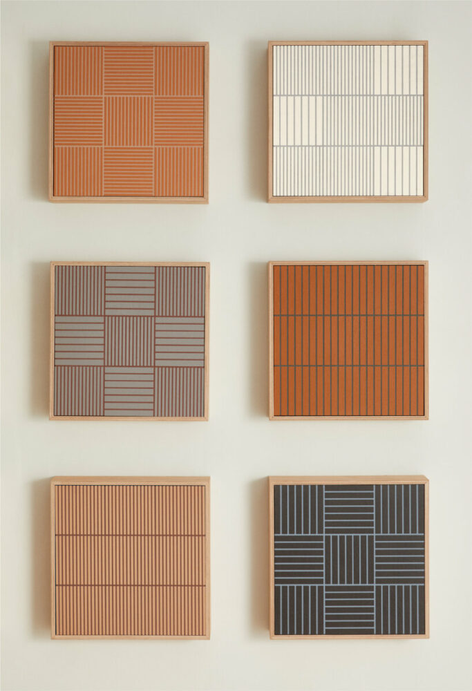 michael anastassiades & mutina engrave pronounced grouts in their first ...