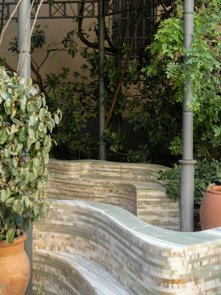 OMA and solidnature cast a wondrous portal into the natural formation ...