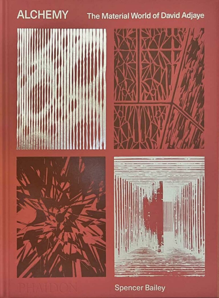 david adjaye's innovative material world visualized in 'alchemy' monograph by phaidon
