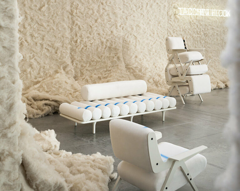FLOCK: tacchini and formafantasma exhibit innovative use of sheep's ...