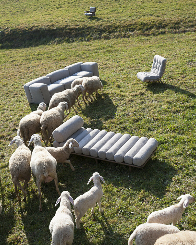 FLOCK: tacchini and formafantasma exhibit innovative use of sheep's ...