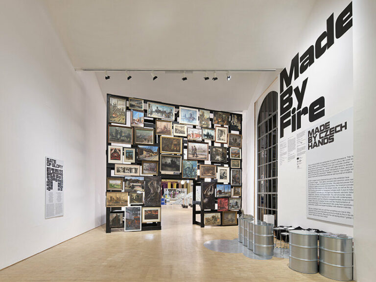 made by fire exhibition lights up milan and czech republic