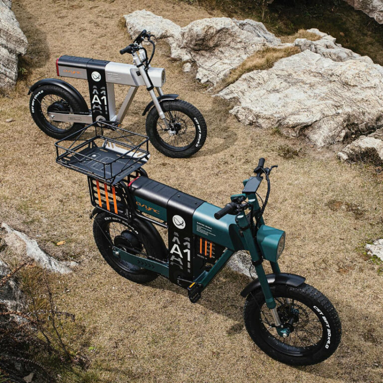 bazooka-styled e-bike ‘ASYNC A1’ rides through all terrain, from city ...