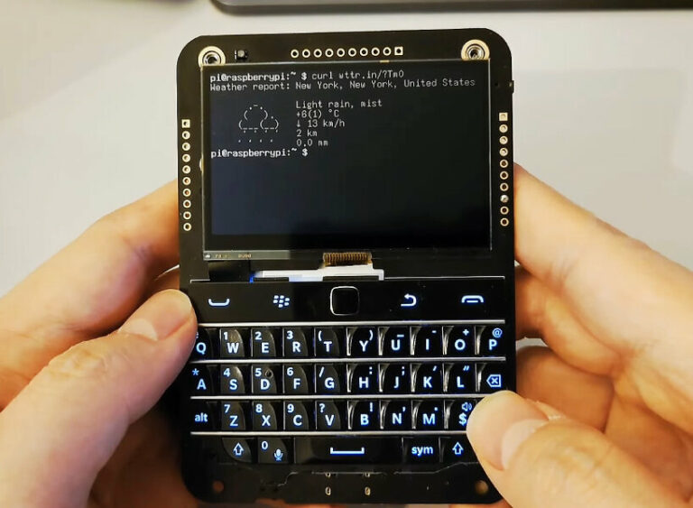 miss the blackberry? here's beepberry, a pocket-sized computer designed ...