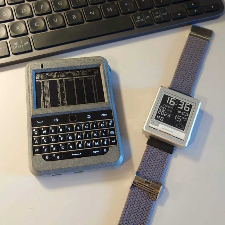 miss the blackberry? here's beepberry, a pocket-sized computer designed ...