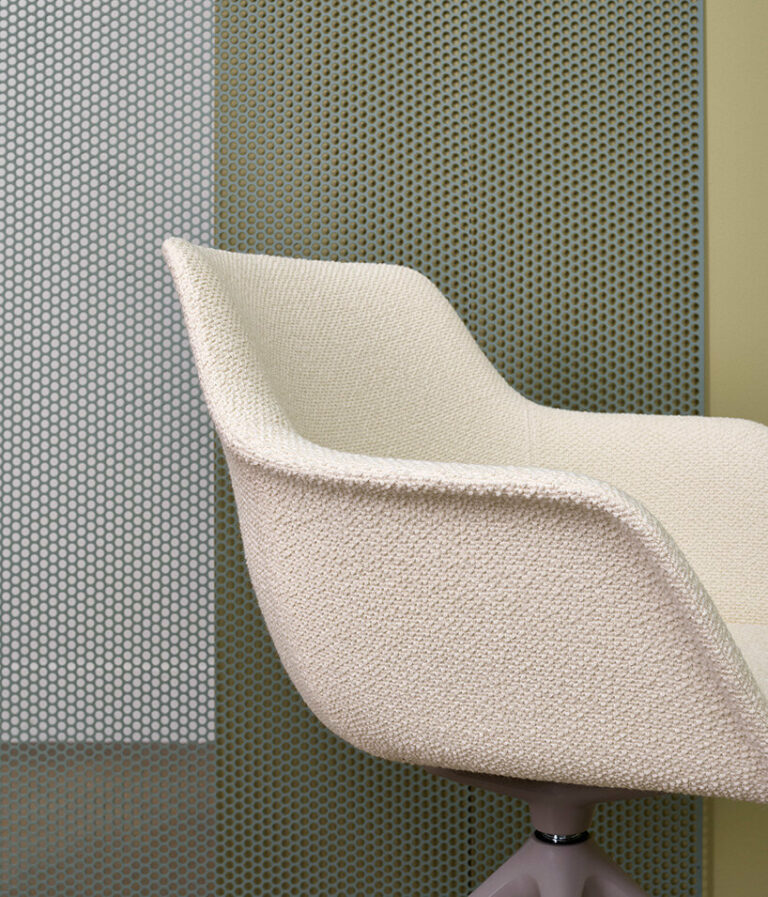 boss design's ola tub chair can be restyled in different bases, forms ...