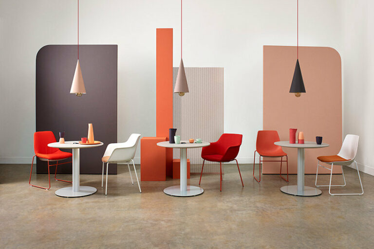 boss design's ola tub chair can be restyled in different bases, forms ...