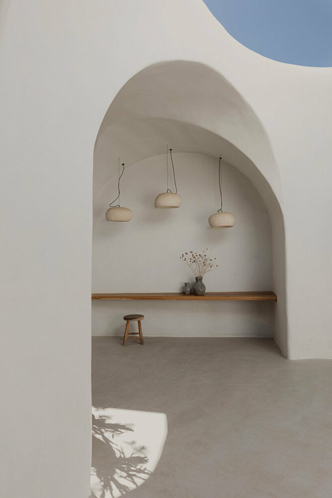 omniview's mykonian summer venue nods to cycladic interiors through ...