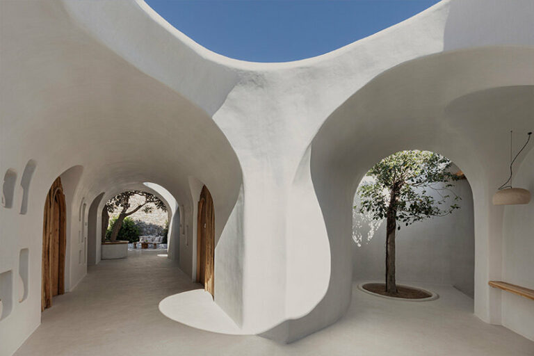 omniview's mykonian summer venue nods to cycladic interiors through ...