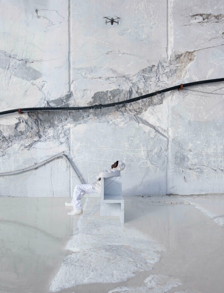 modern victorian loveseats carved from carrara marble mark anna pesonen ...