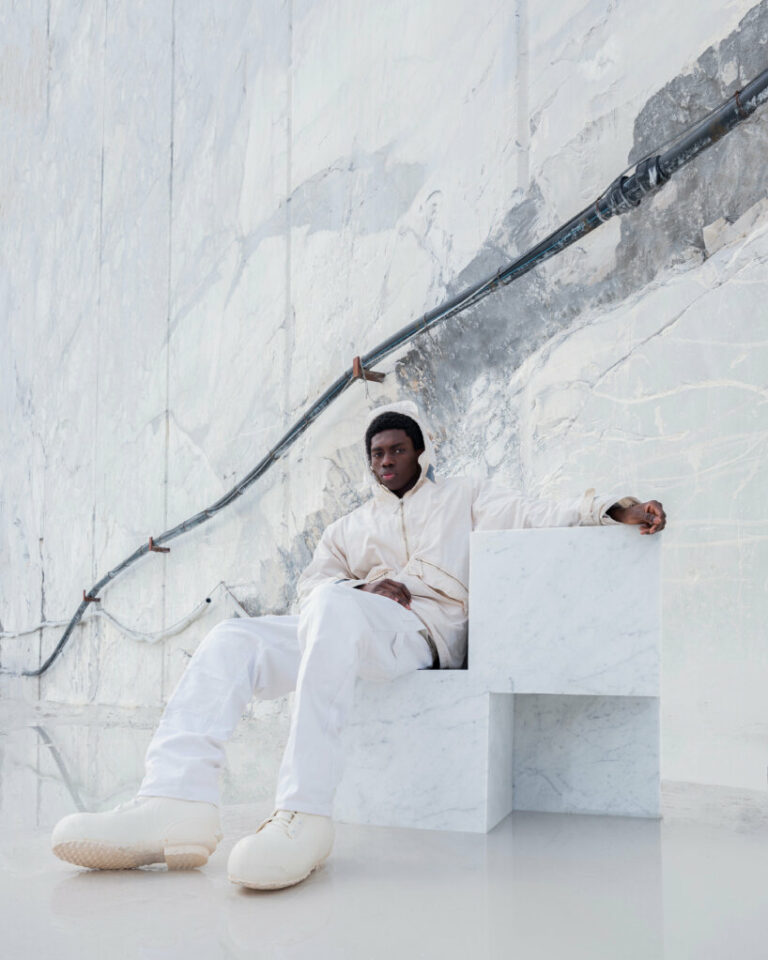 modern victorian loveseats carved from carrara marble mark anna pesonen ...