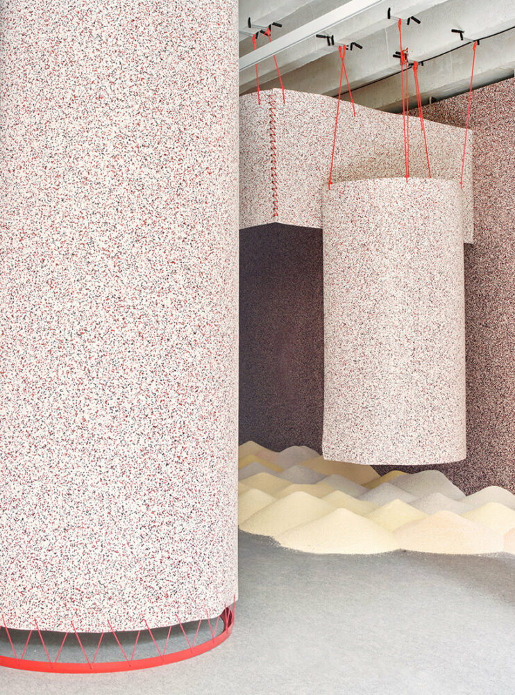 NULA.STUDIO x PALMA's 'fake realness' installation in madrid