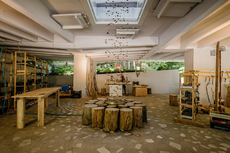 'architecture, a place to be loved' at the 2023 japan pavilion