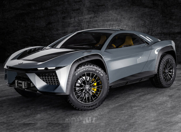 laffite automobili equips hyper SUV 'atrax' with carbon monocoque and ...