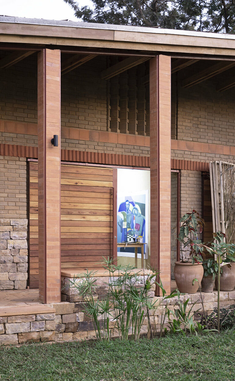 rammed earth + sandstone shape '32° east arts center' in uganda rammed earth + sandstone shape '32° east arts center' in uganda