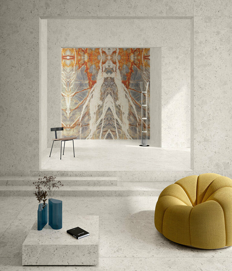 ariostea's fragmenta expands boundaries of porcelain surfaces for the ...