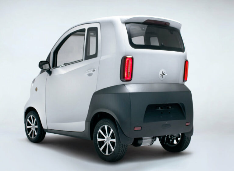 electric microcar ARK zero comes with moveable sunroof and aluminum ...
